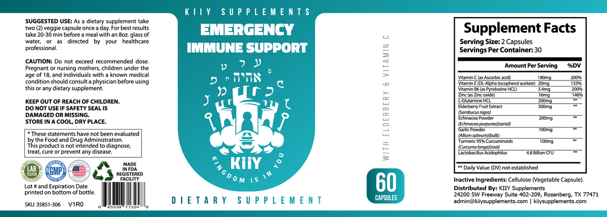 Emergency Immune Support – KIIY LLC