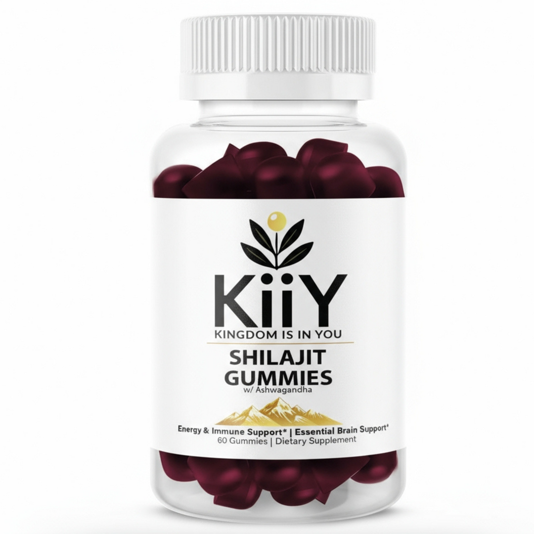 Shilajit Gummies with Ashwagandha – KIIY Supplements